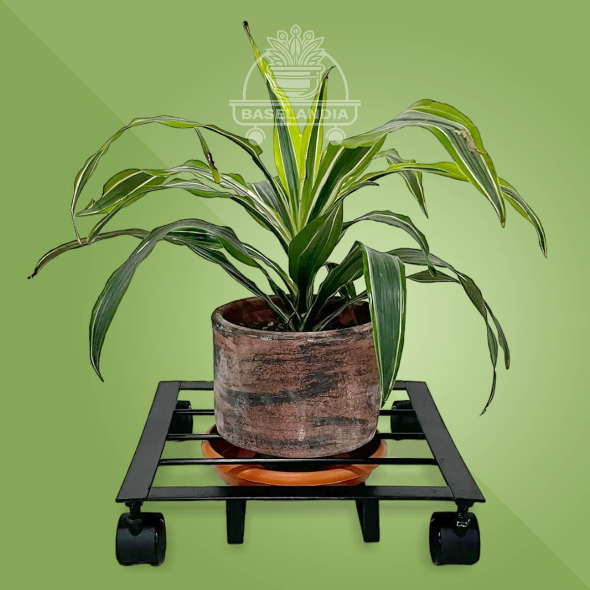 Bases para Macetas de Acero Resistentes y Elegantes. Baselandia